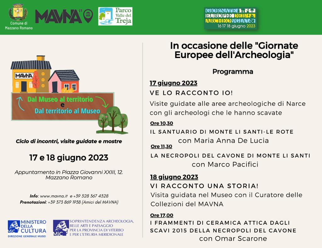 Giornate Europee Archeologia, visite a Narce – VisitLazio - www ...