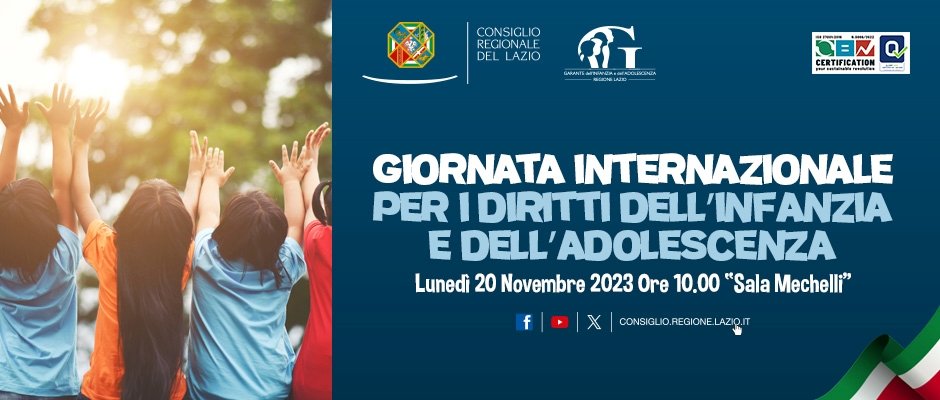 Consiglio Regionale del Lazio - In Consiglio regionale, luned 20 novembre, la "Giornata ...